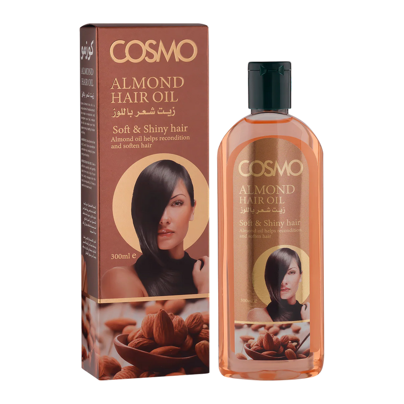 COSMO Almond Hair Oil – 300 ml – Dollarstore.dk