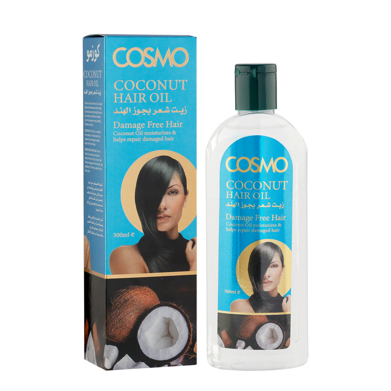COSMO Coconut Hair Oil – 300 ml – Dollarstore.dk