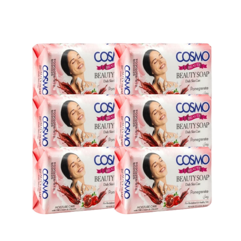 Cosmo Beauty Soap 6-pak a 125g – Sæbebarer til vask og personlig pleje ...