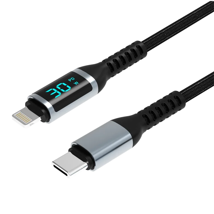 → Køb Usb-C Til Lightning-Kabel Med Led-Indikator Mfi 20W online her ...