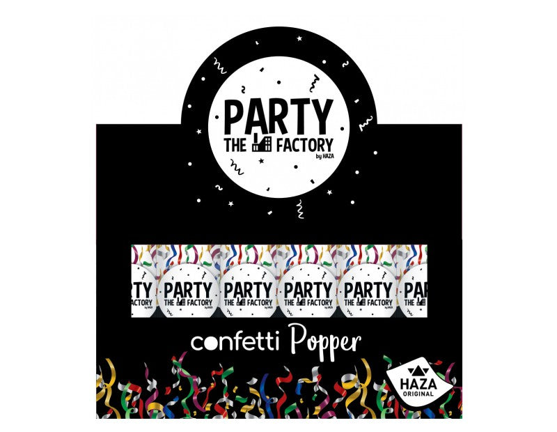 Køb Haza - Party The Factory Lille Konfetti Rør online her – Dollarstore.dk